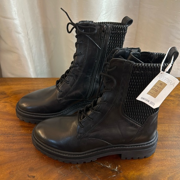 Geox | Shoes | New With Tag Geox Iridea Amphibiox Waterproof Laceup ...